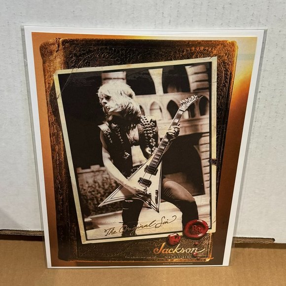 JACKSON | Art | Randy Rhoads The Original Sin Jackson Guitars 203 Print ...